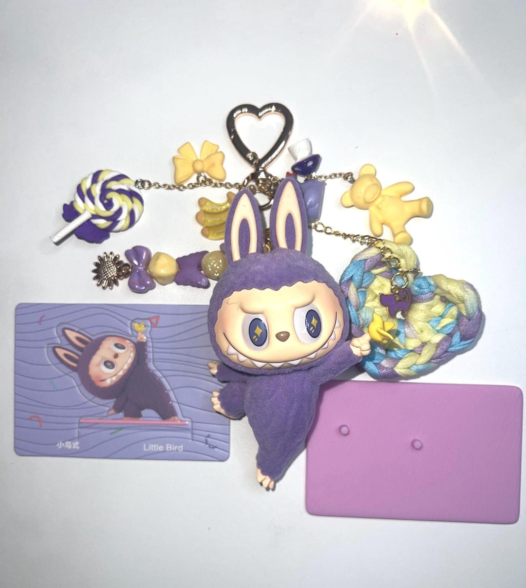 AUTHENTIC Popmart Lazy Yoga Figurine KEYCHAIN- Little Bird - Etsy