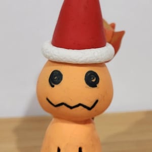 Christmas Charmander Mimikyu Polymer Clay Sculpture - Etsy