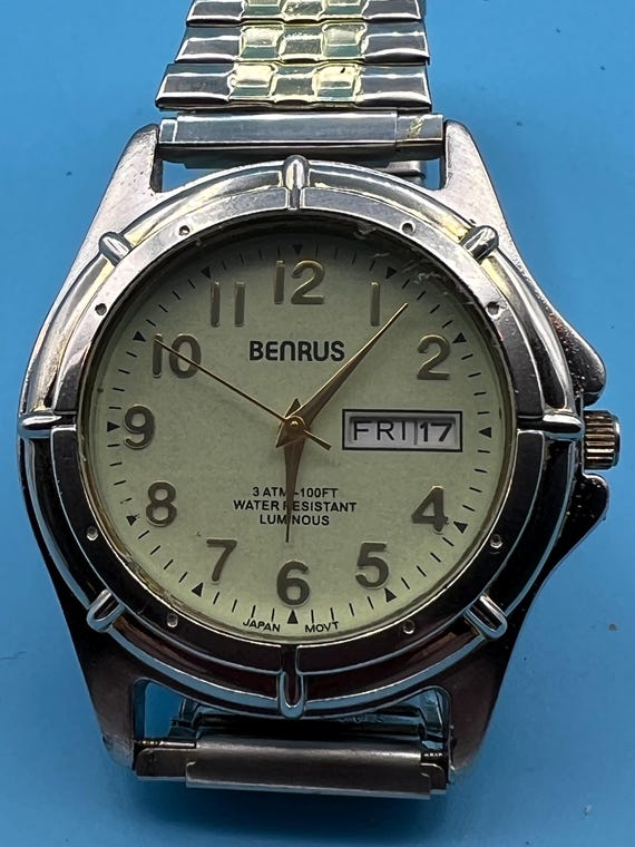 Vintage Benrus Chronograph Watch - Luminous Dial - Wa… - Gem