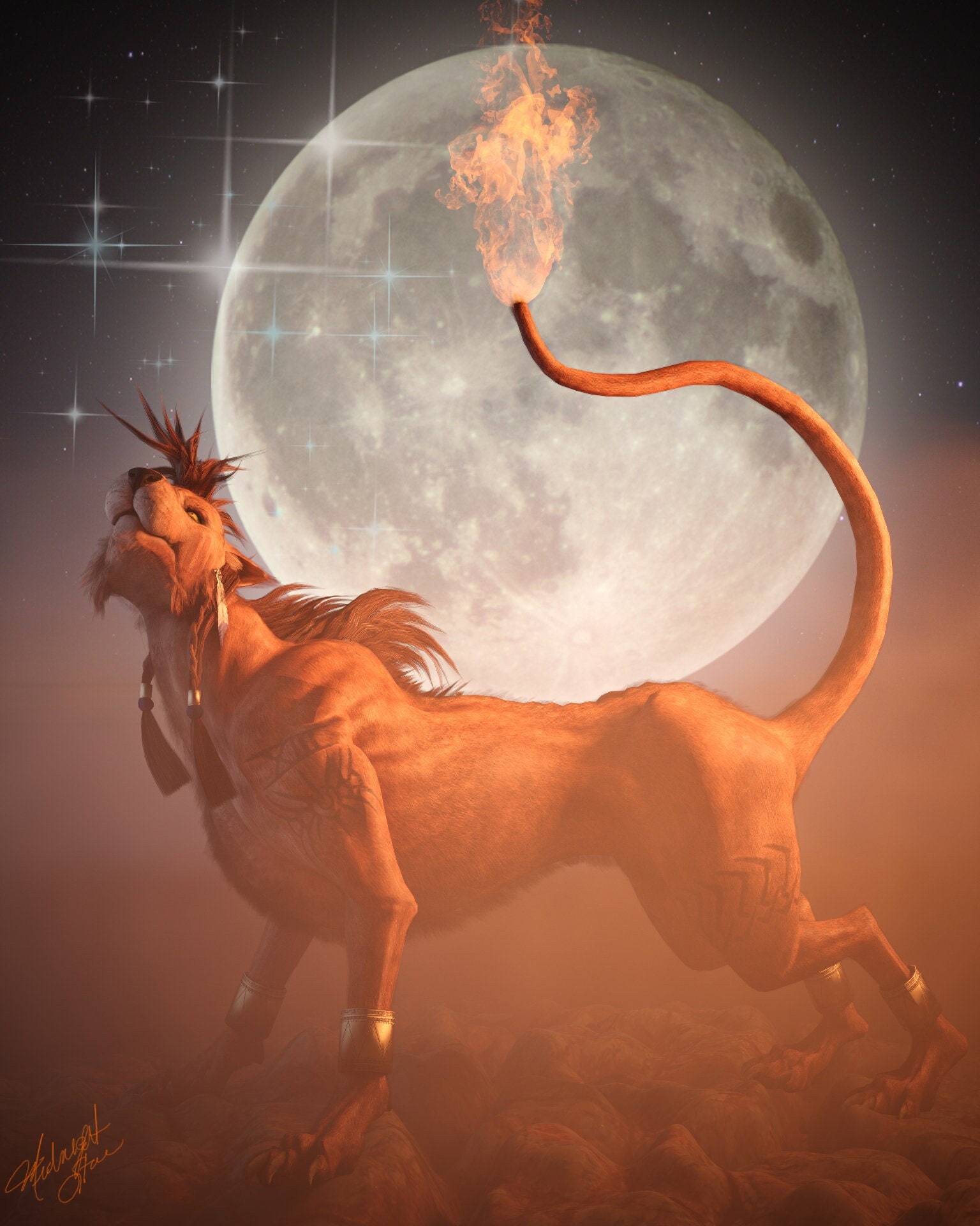 Red Xiii Wallpaper