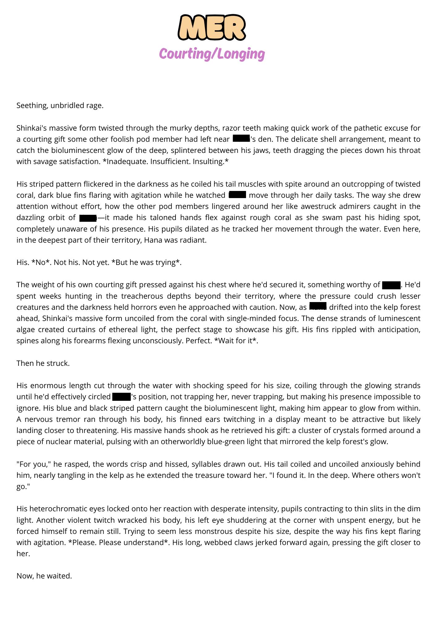Custom Fanfic | 1000 Word Personalized Comfort Character Story | 24 ...