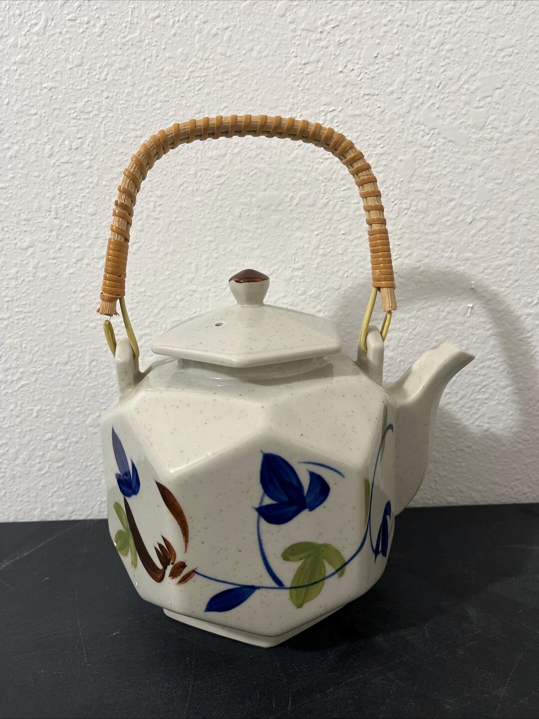 Vintage Japanese Ceramic Teapot With Lid - Etsy