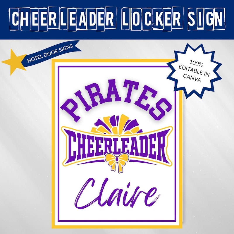 Cheerleader Signs - Etsy
