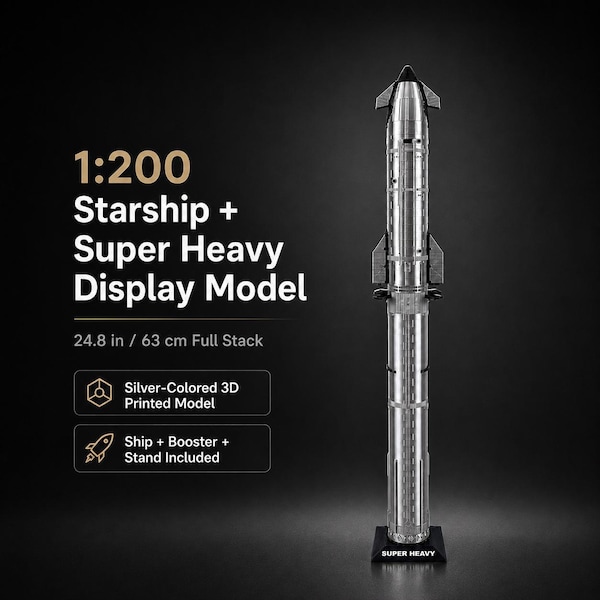Replica Rocket Model - Etsy