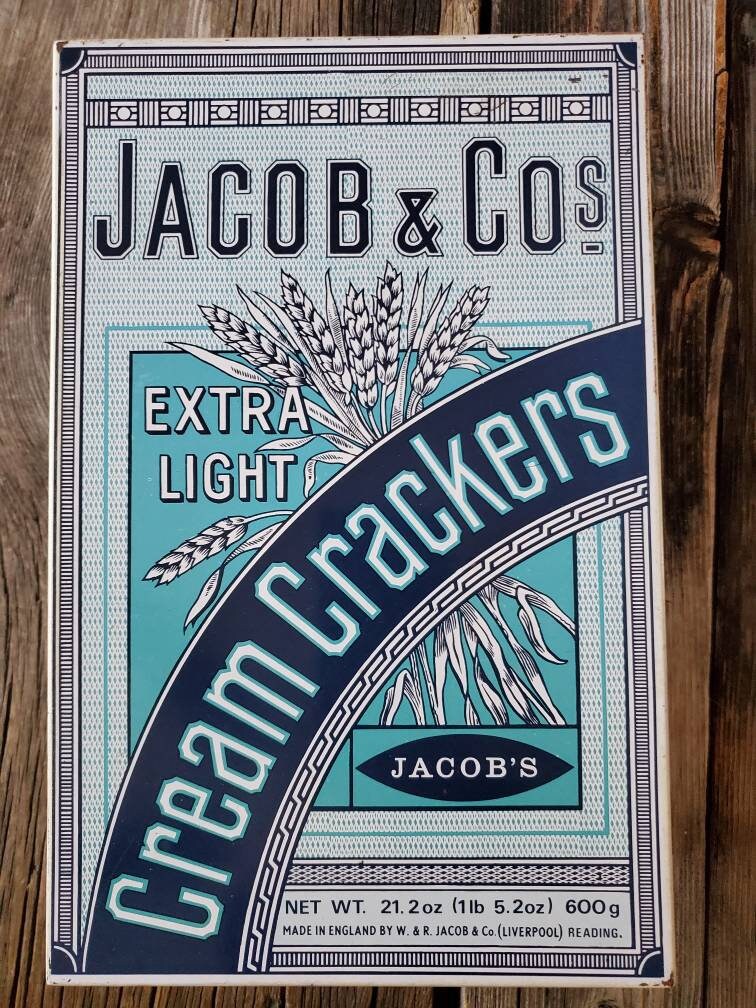 Jacob & Co Cream Crackers Tin - Etsy