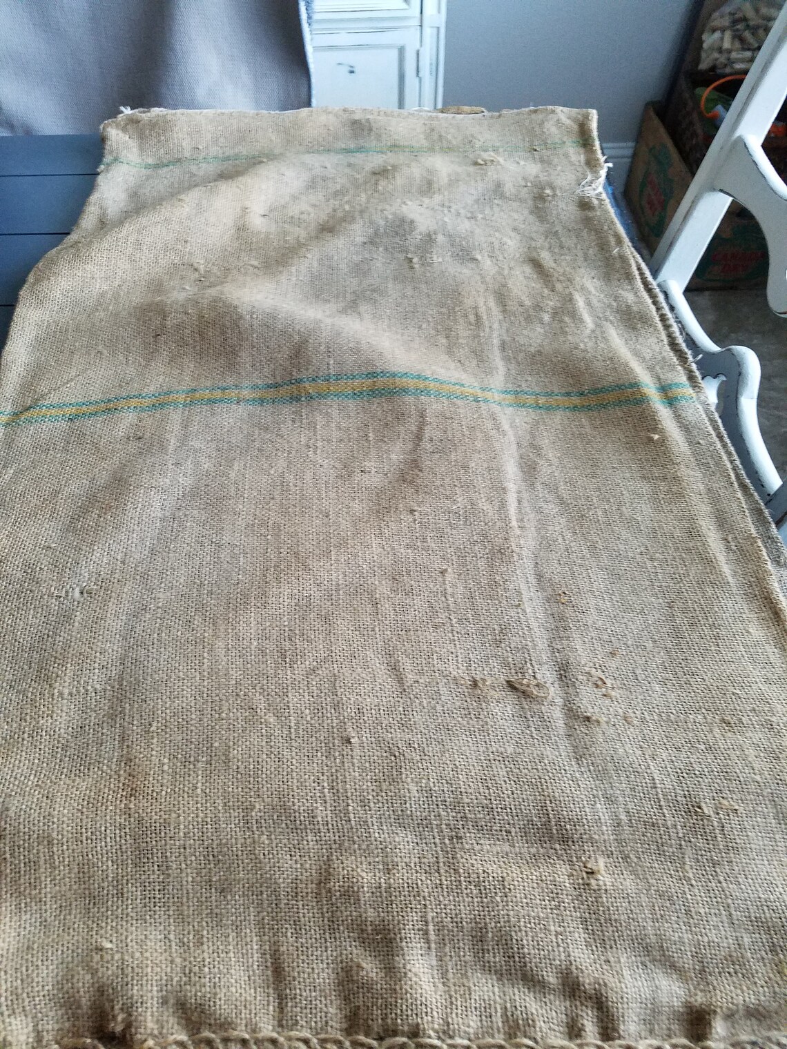 Burlap Sack Vintage/feed Sack/ Feed Sack/ Gunny Sack/rustic - Etsy