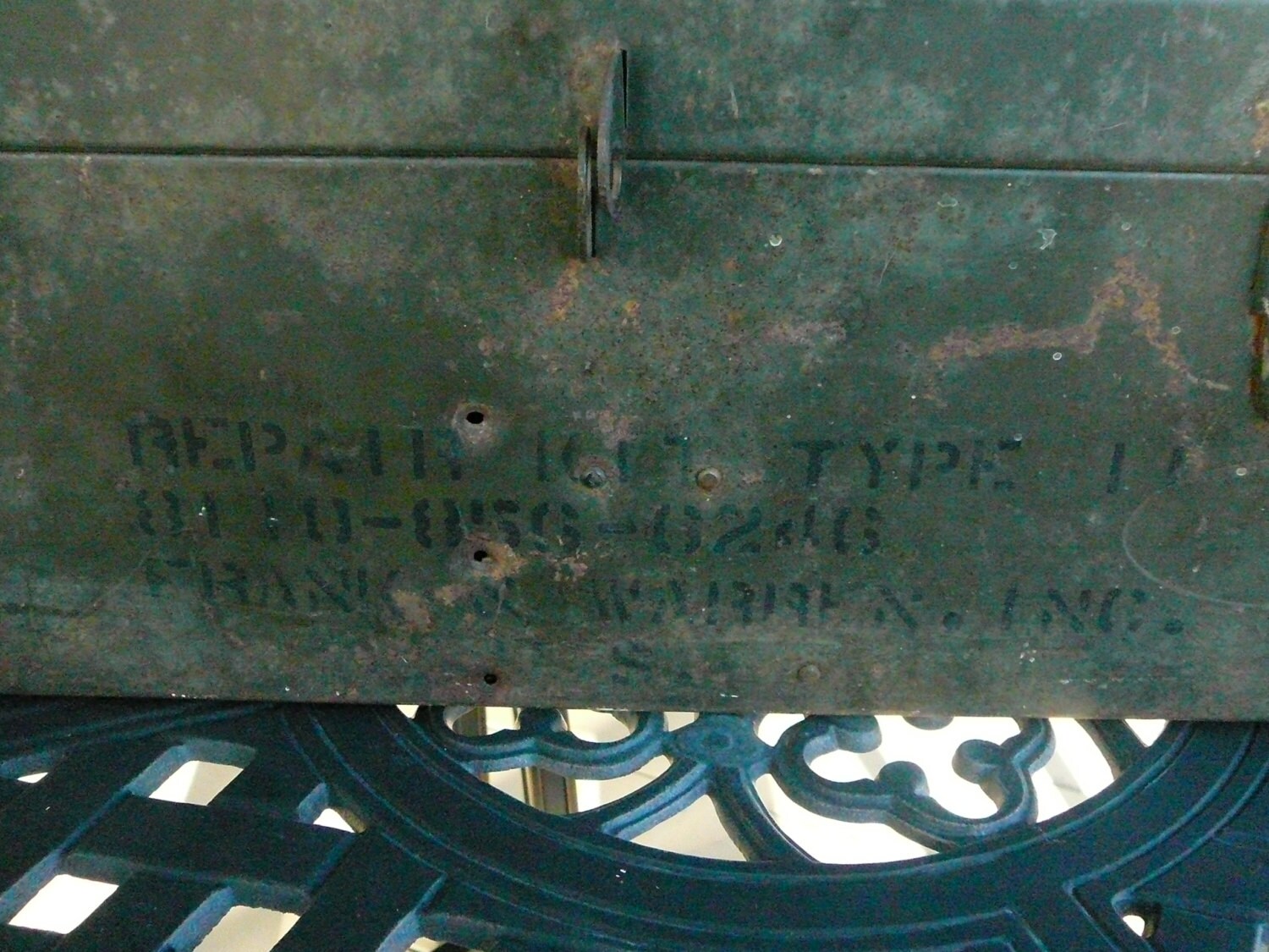 Vintage Metal Tool Box/military/repair Kit/metal Box/military - Etsy