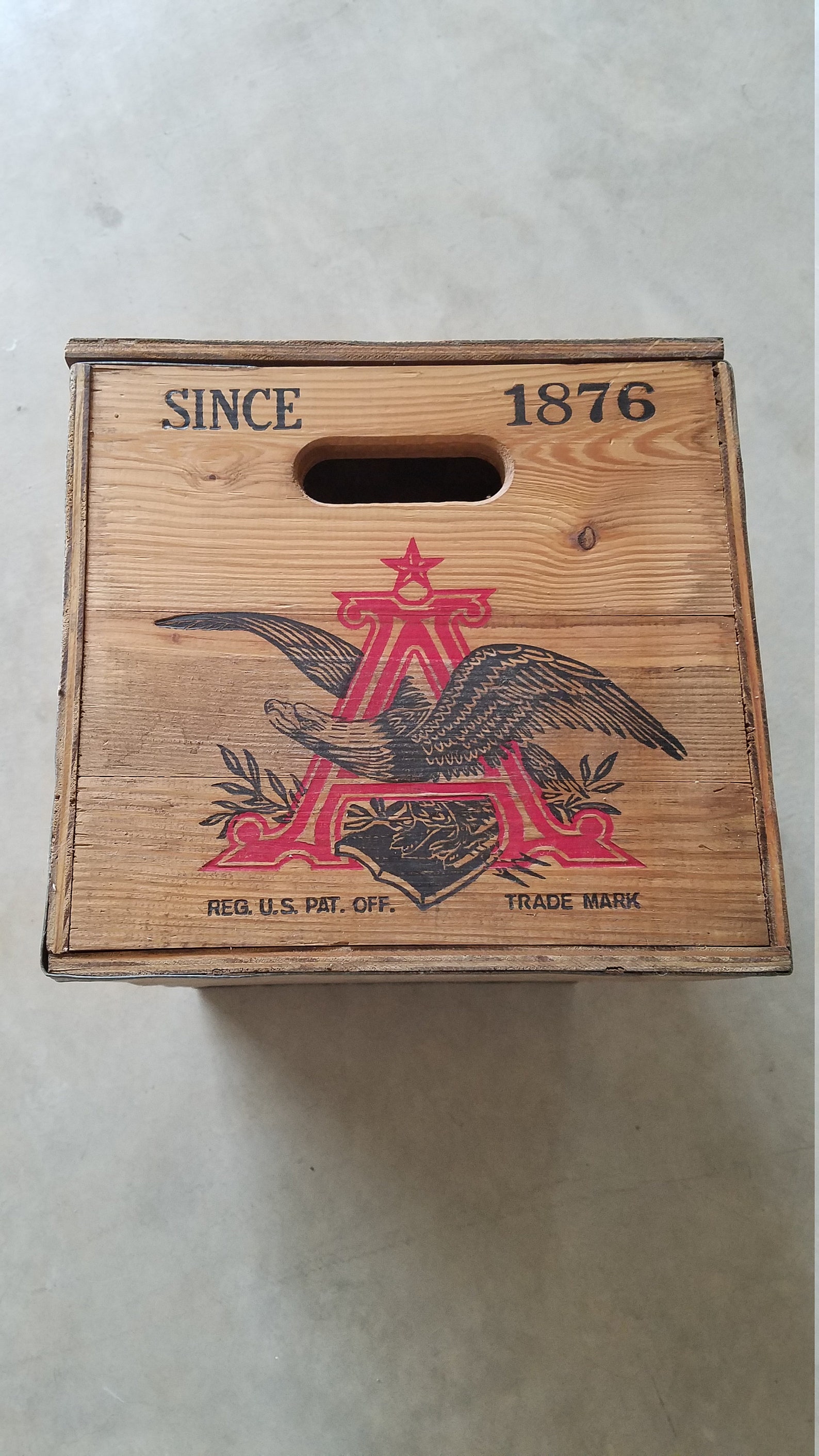 Wooden Crate/ Budweiser Wooden Crate/ Vintage Beer Crate/ - Etsy