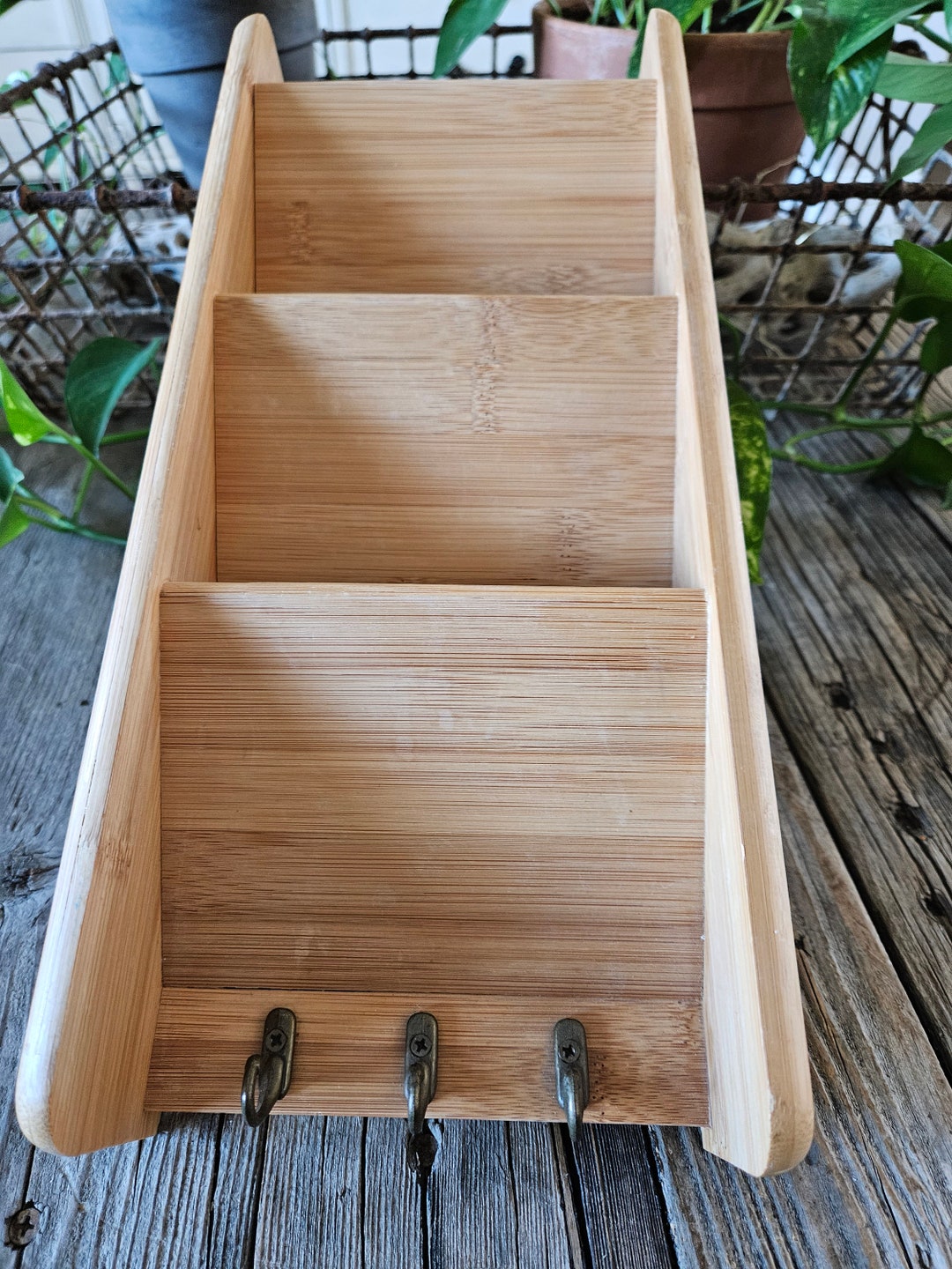 Vintage Mail Sorter/bill Holder/office Organization/key Holder/jewelry ...