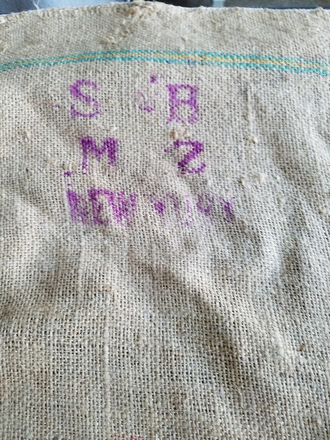 Burlap Sack Vintage/feed Sack/ Feed Sack/ Gunny Sack/rustic - Etsy