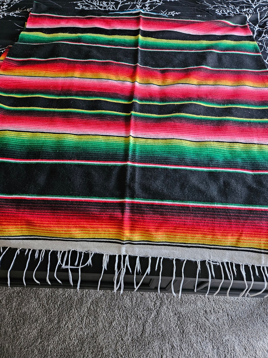 Serape/ Mexican Serape/ Mexican / Mexico/ Colorful Blanket - Etsy
