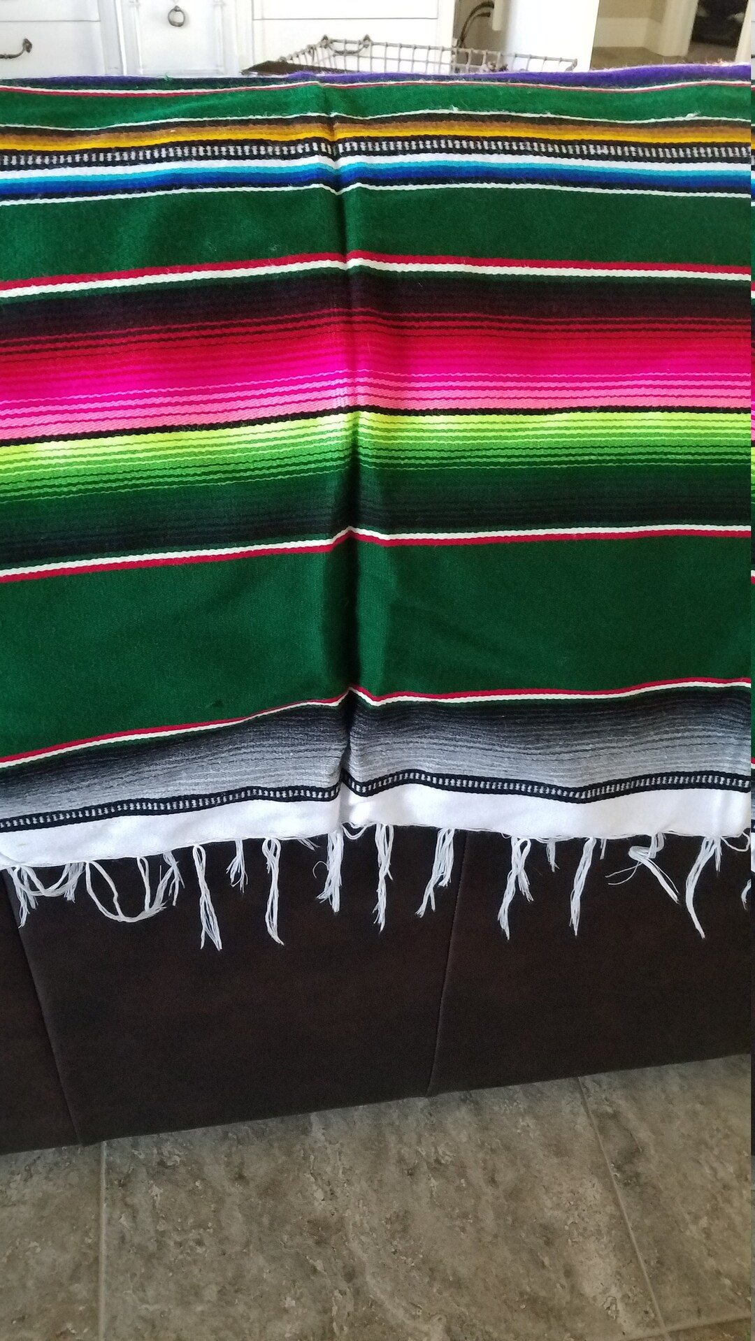 Serape/ Mexican Serape/ Mexican Pancho/ Mexico/ Colorful Blanket SALE ...