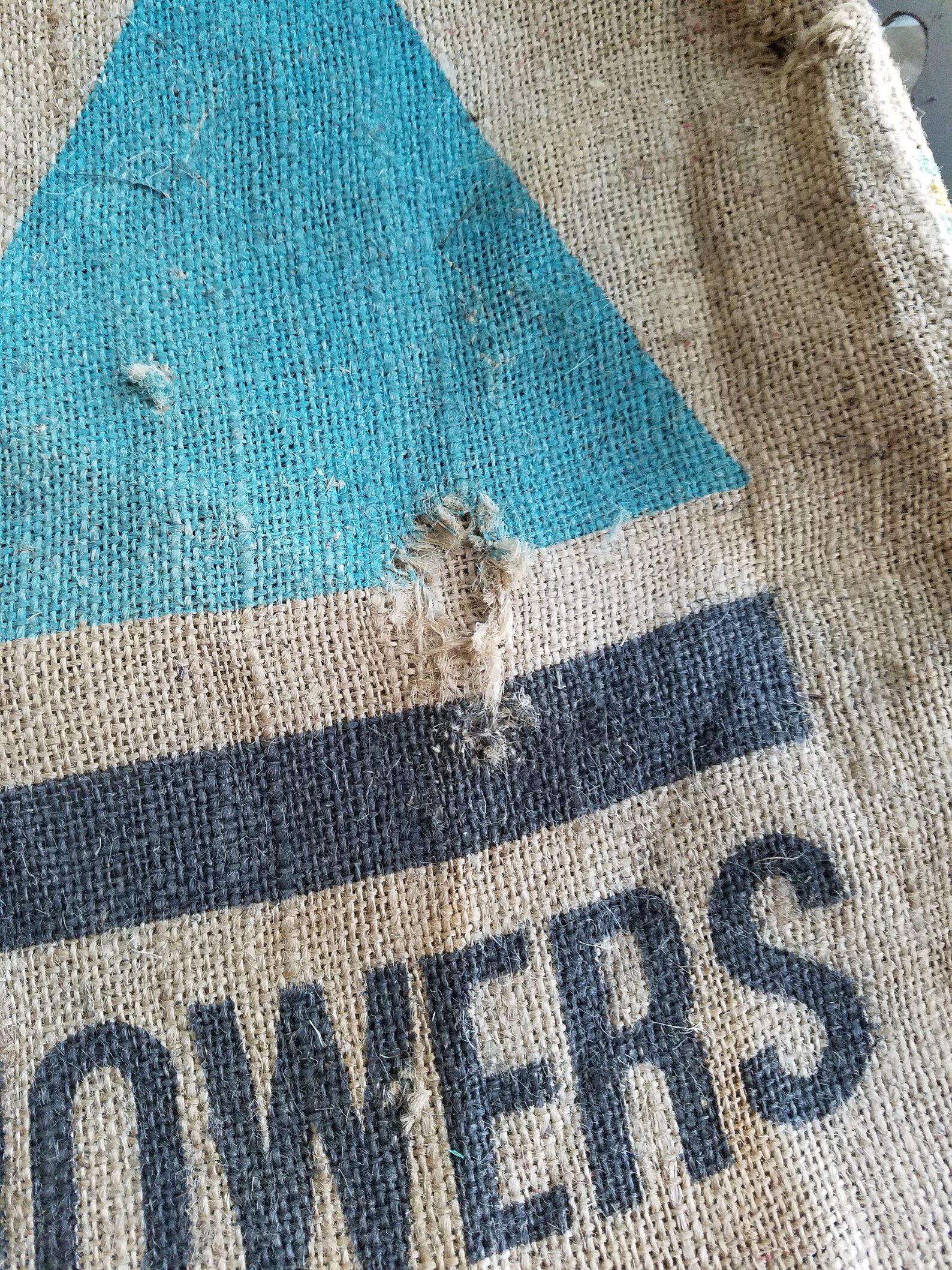 Burlap Sack Vintage/feed Sack/ Feed Sack/ Gunny Sack/rustic - Etsy