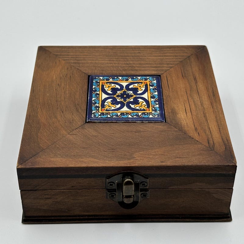 Tiled Box - Etsy