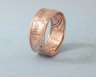 Irish Coin Ring - Etsy