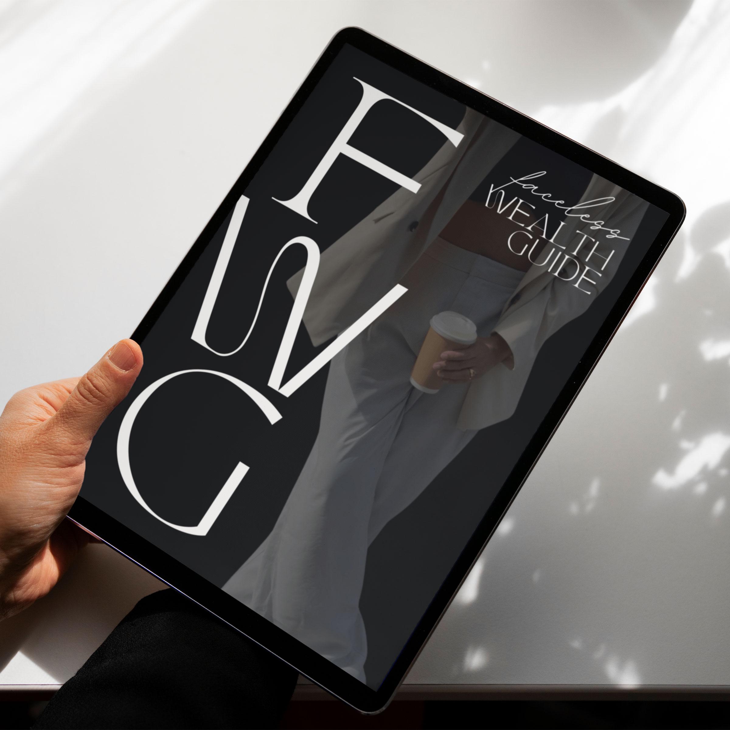 Digital Faceless Wealth Guide: PLR Business Ebook (PDF Download) - Etsy