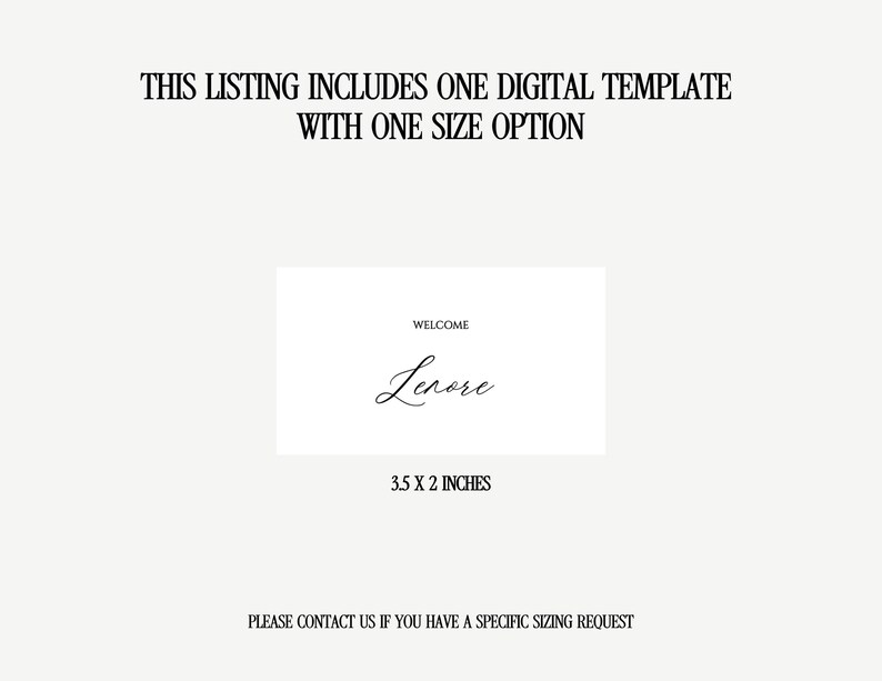 Editable Printable Place Cards, Calligraphy Wedding Place Card Template ...