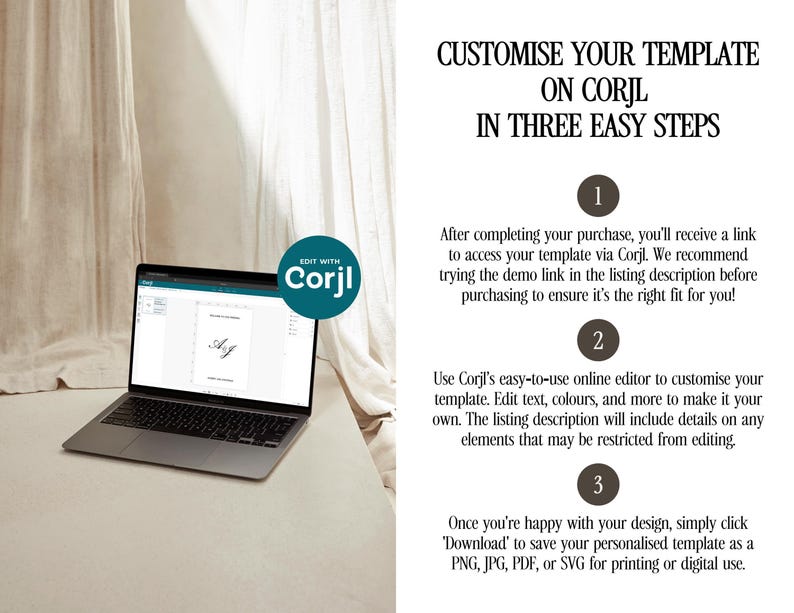 Editable Printable Place Cards, Luxury Wedding Place Card Template - Etsy