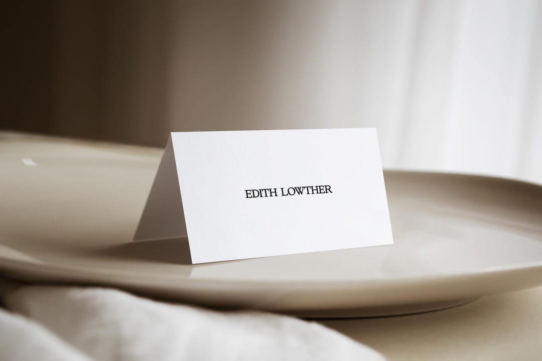 Wedding Place Names, Editable Template, Table Place Name Cards, Place ...