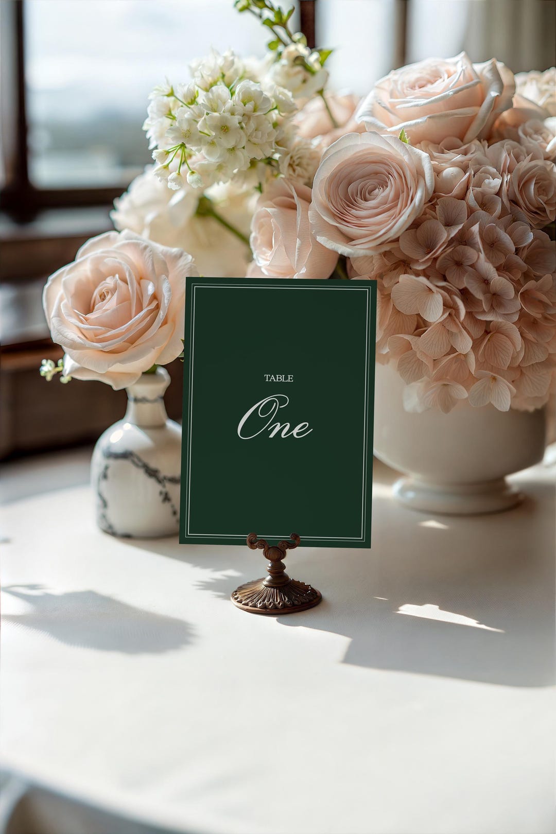Editable Printable Table Numbers, Old Money Wedding Table Number ...