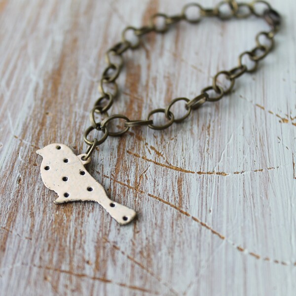 Polka Dot Bird - Etsy