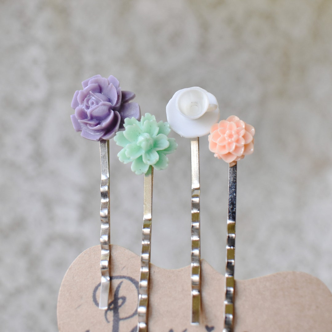 Decorative Hair Pins Vintage Hair Accessories Floral Hair - Etsy Ireland