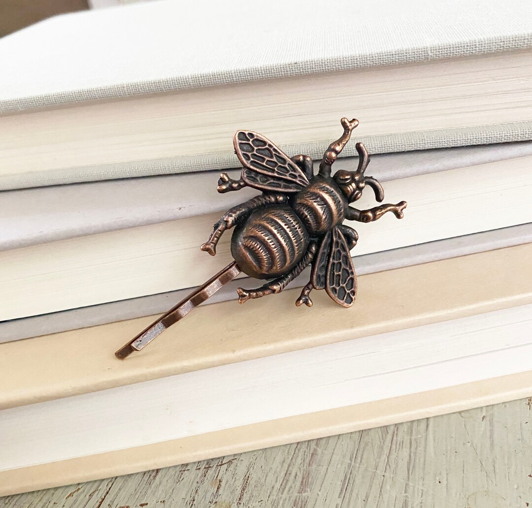 Bumble Bee Hair Pin Woodland Hair Accessory Bumble Bee - Etsy