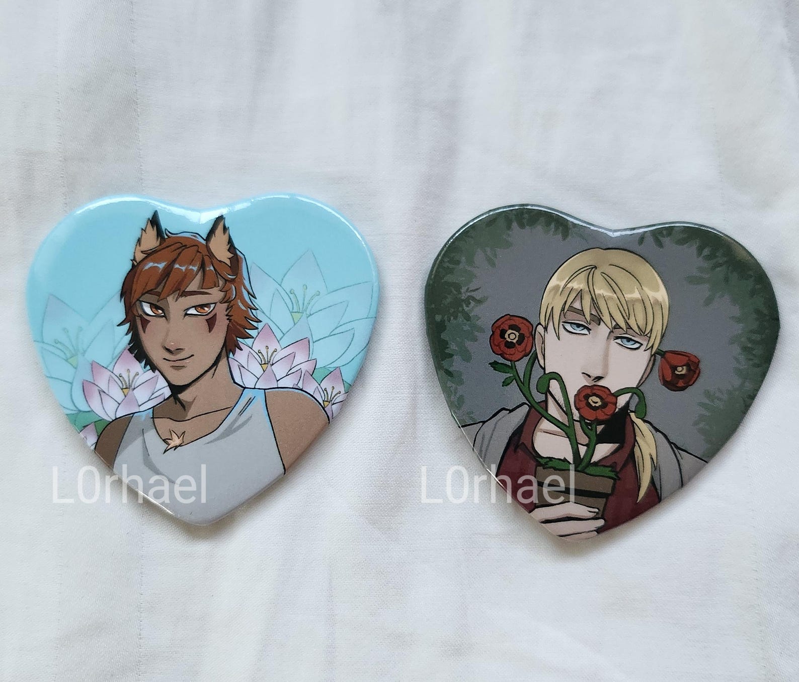 Ren Hana/lawrence Oleander Badge: BTD - Etsy