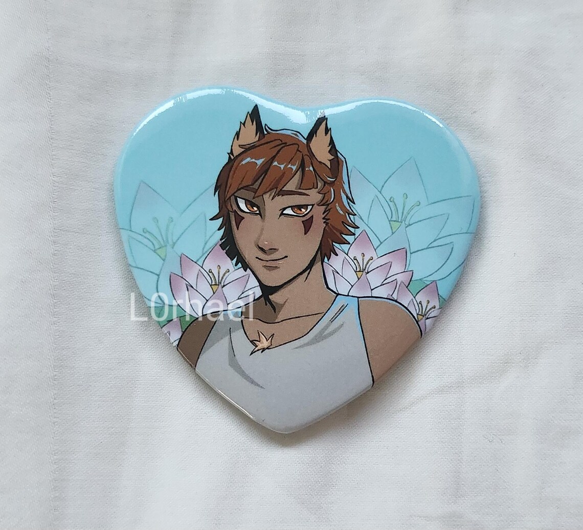 Ren Hana/lawrence Oleander Badge: BTD - Etsy