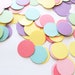 Polka Dot Confetti Pastel Rainbow Confetti Sprinkles Rainbow Party ...