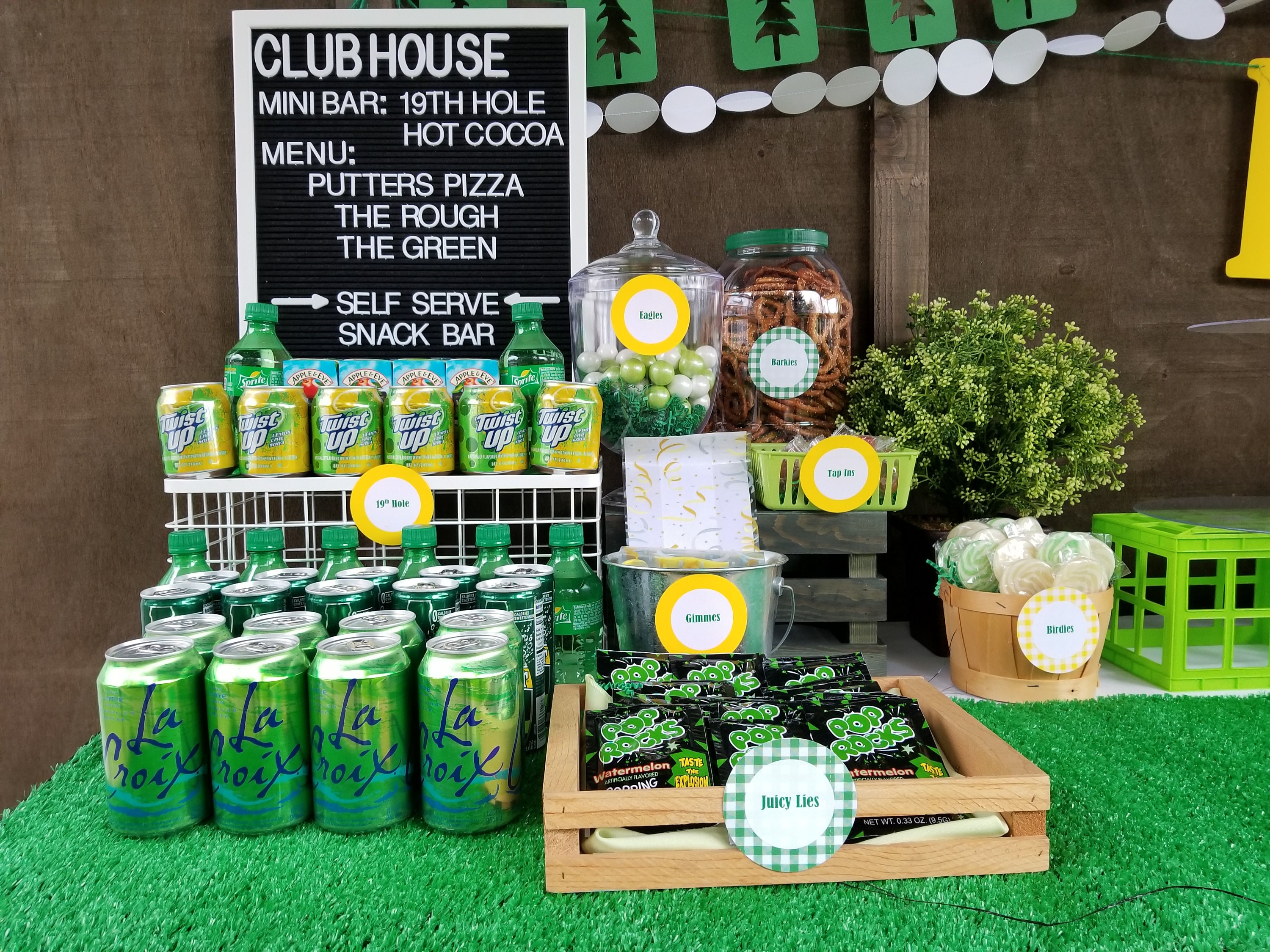 Golf Themed Party Food Ideas