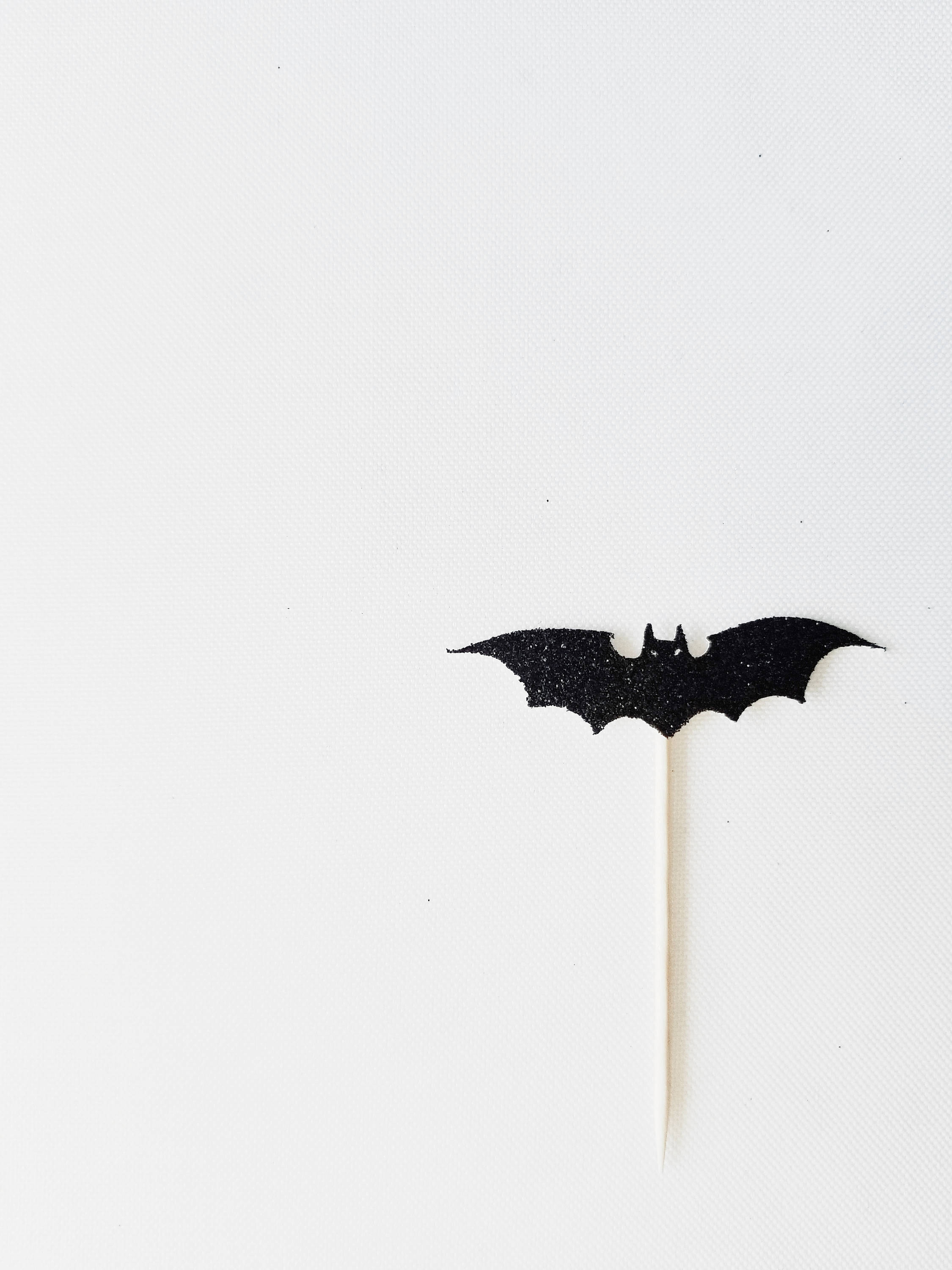 Bat Cupcake Toppers Super Hero Party Halloween Party - Etsy