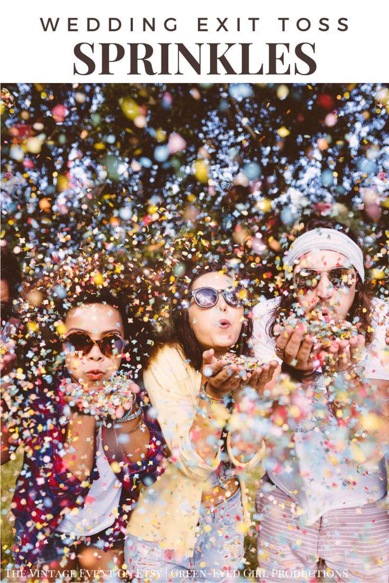 Cake Smash Confetti Sprinkles | Sprinkle Decorations, Biodegradable ...