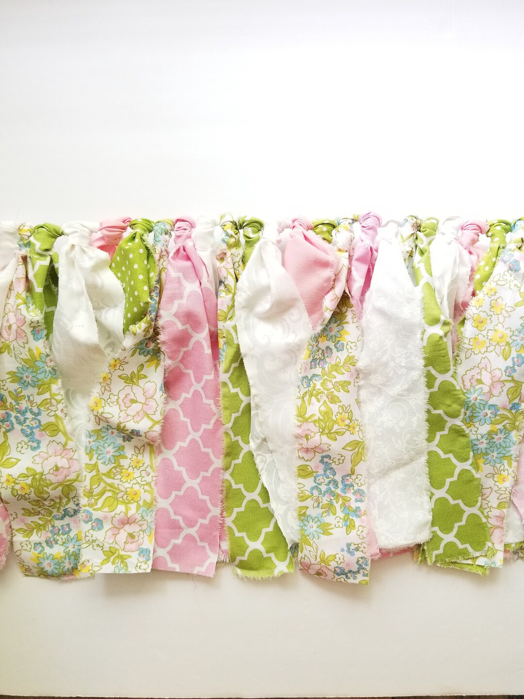 Spring Swag Fabric Banner Shabby Chic Bedding Garden Baby - Etsy