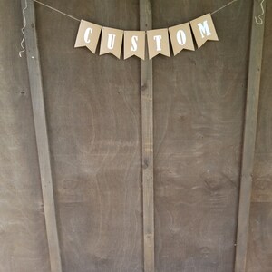 Letter Banner Custom Name Banner Wall Hanging, Party Decorations 3 ...