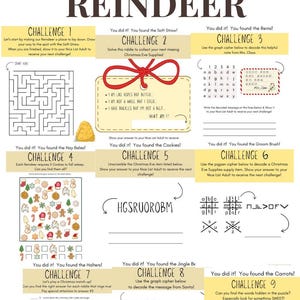 Christmas Escape Room | Restless Reindeer | Holiday Party Theme ...