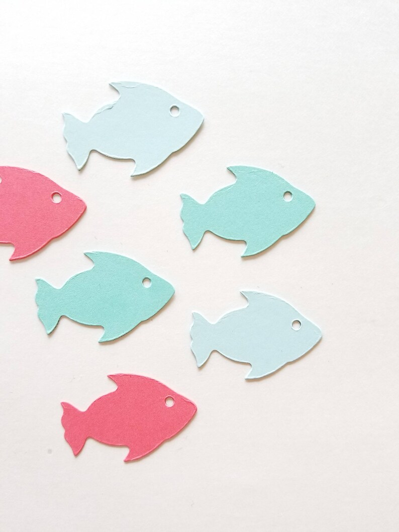 Fish Confetti Hawaiian Party Decorations Hawaiian Party - Etsy