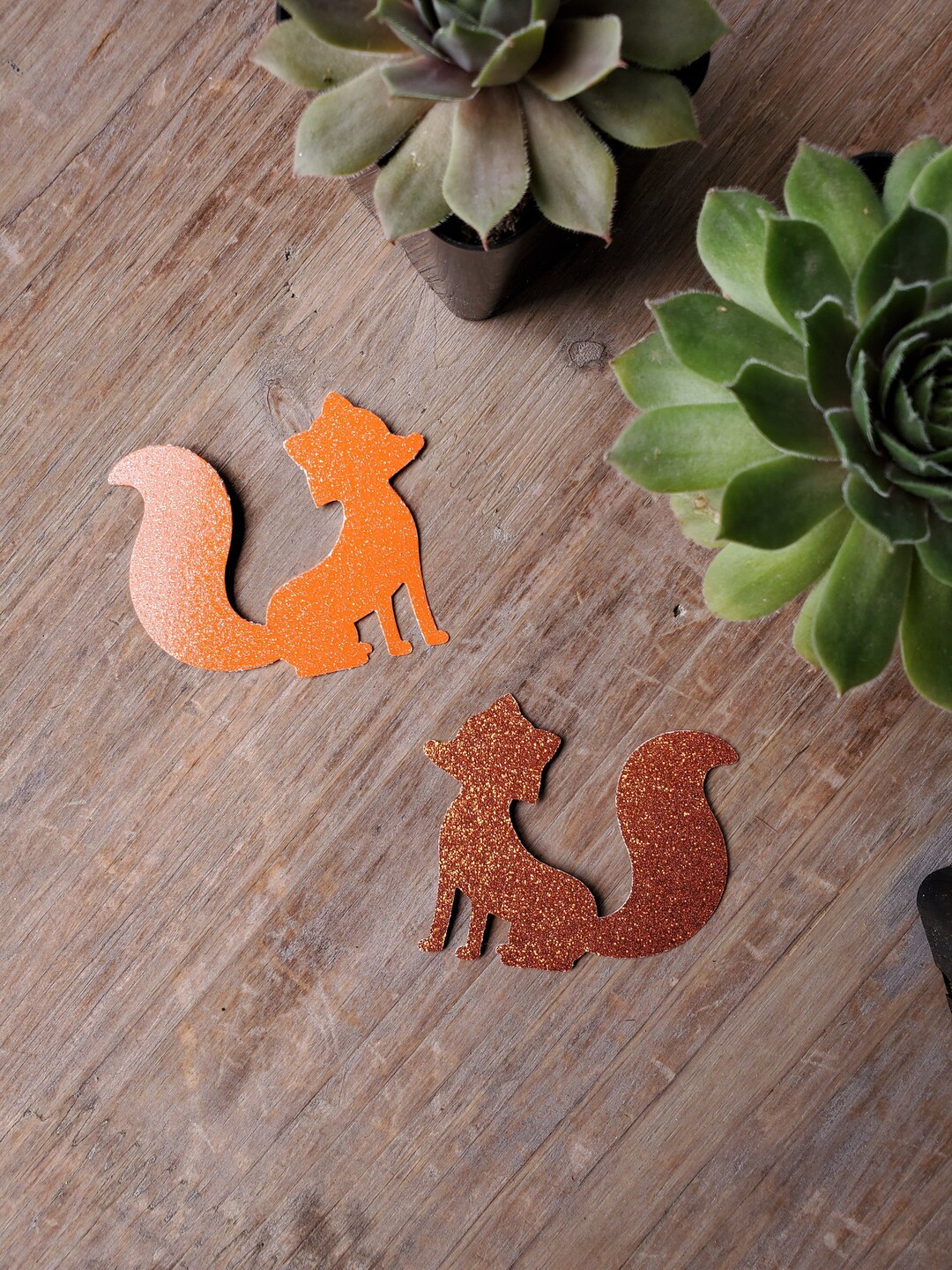 Fox Confetti One Happy Camper GLITTER - Etsy
