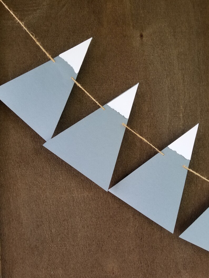 Mountain Banner Wall Hanging Adventure Awaits Baby Shower | Etsy