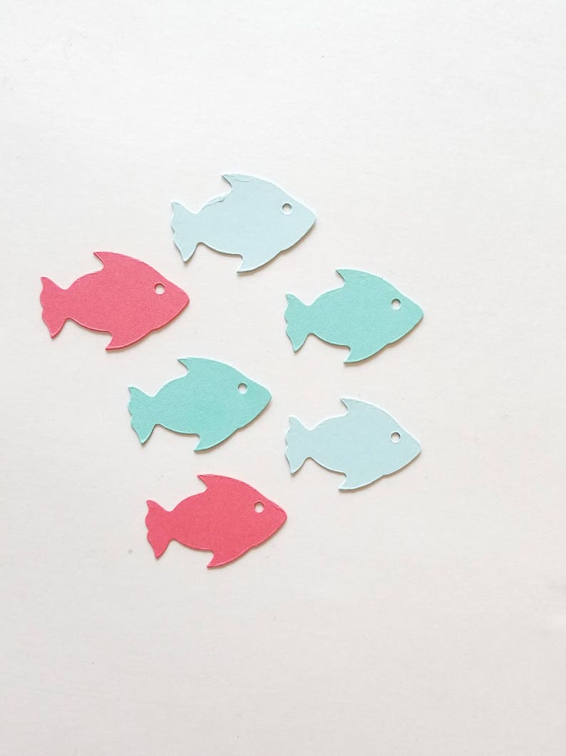 Fish Confetti Hawaiian Party Decorations Hawaiian Party - Etsy