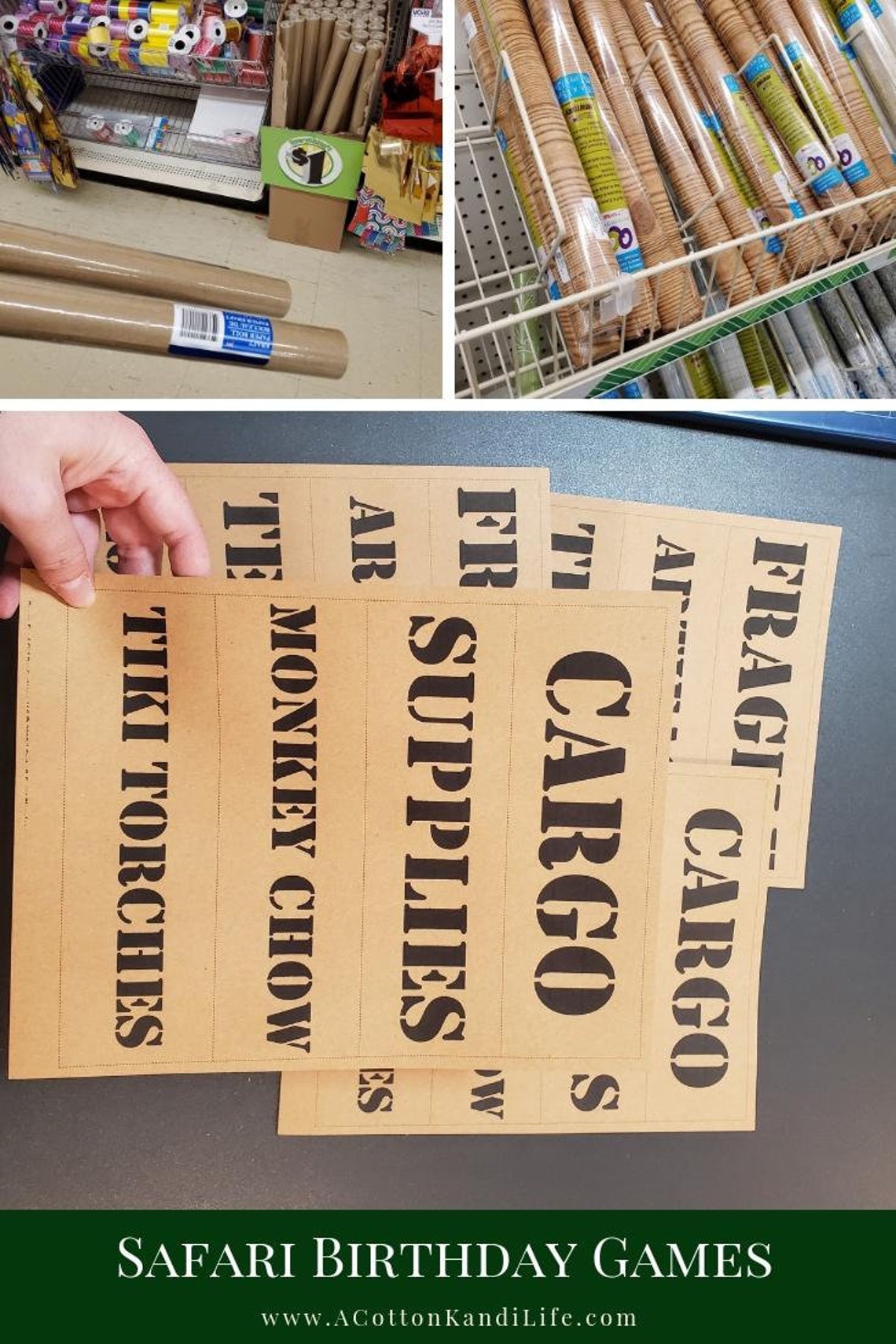 Safari Party Signs Safari Party Labels Safari Birthday - Etsy