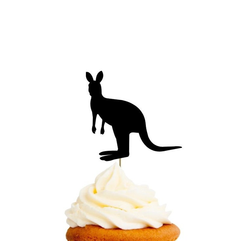 Kangaroo Cake Topper - Etsy