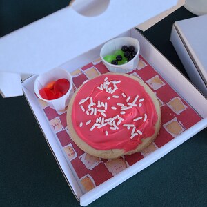 SUPPLIES | Empty 5 Inch Mini Pizza Boxes Party Favor Cookie Cardboard ...