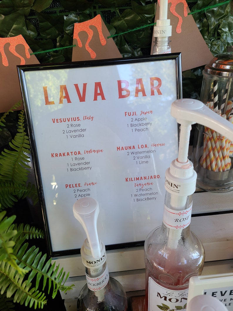 Level up Party Signs Lava Party Labels All-star Birthday - Etsy