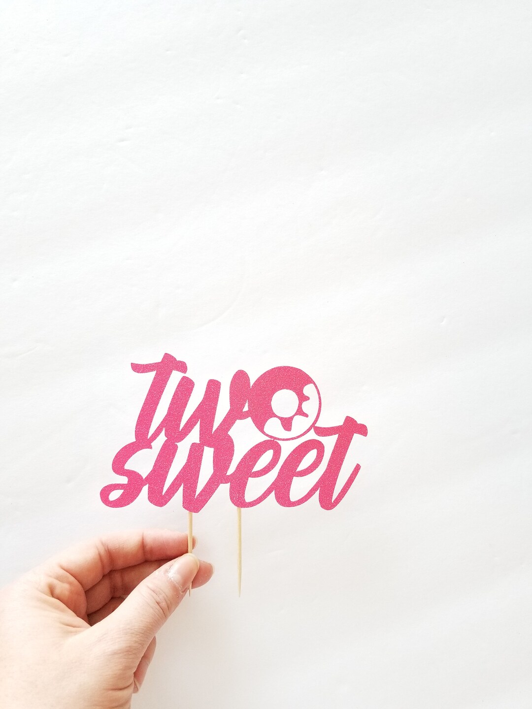 TWO Sweet Cake Topper Two Sweet Birthday, Donut Birthday Party ...