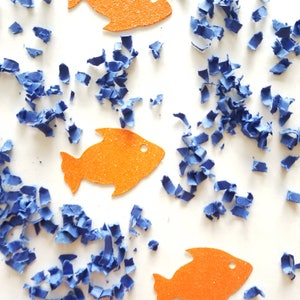 Ocean Confetti Hawaiian Party Decorations, Fish Confetti, Hawaiian ...