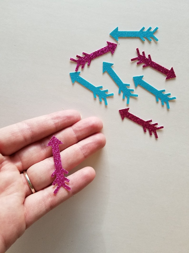 Arrow Cupcake Toppers or Confetti Decorations Rustic Party - Etsy