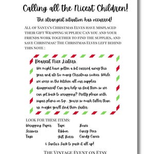 Christmas Escape Room | Christmas Elf Chaos | Holiday Party Theme ...