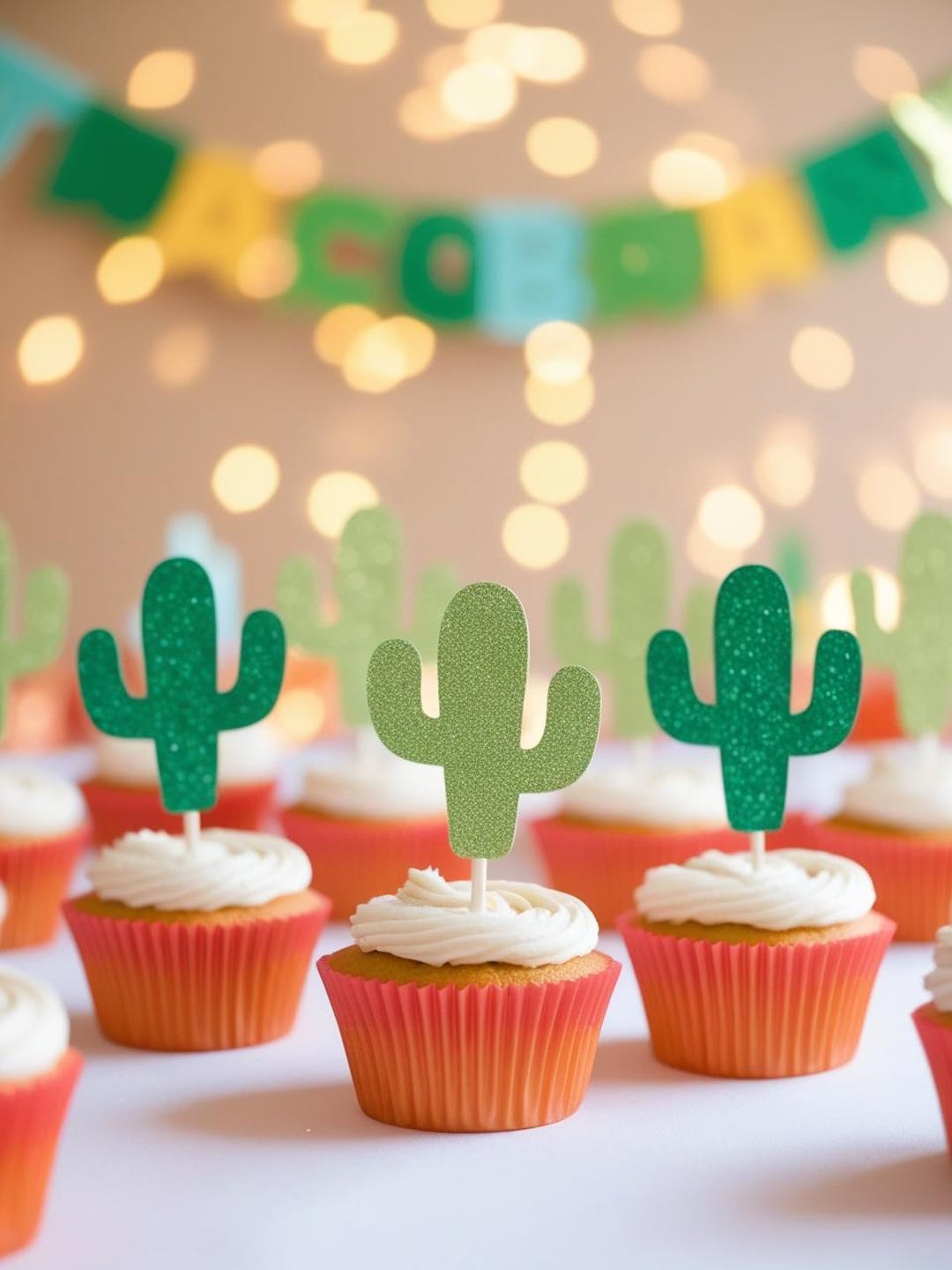 Cactus | Confetti and Cupcake Toppers, Die Cut Shapes, Taco 'bout a ...