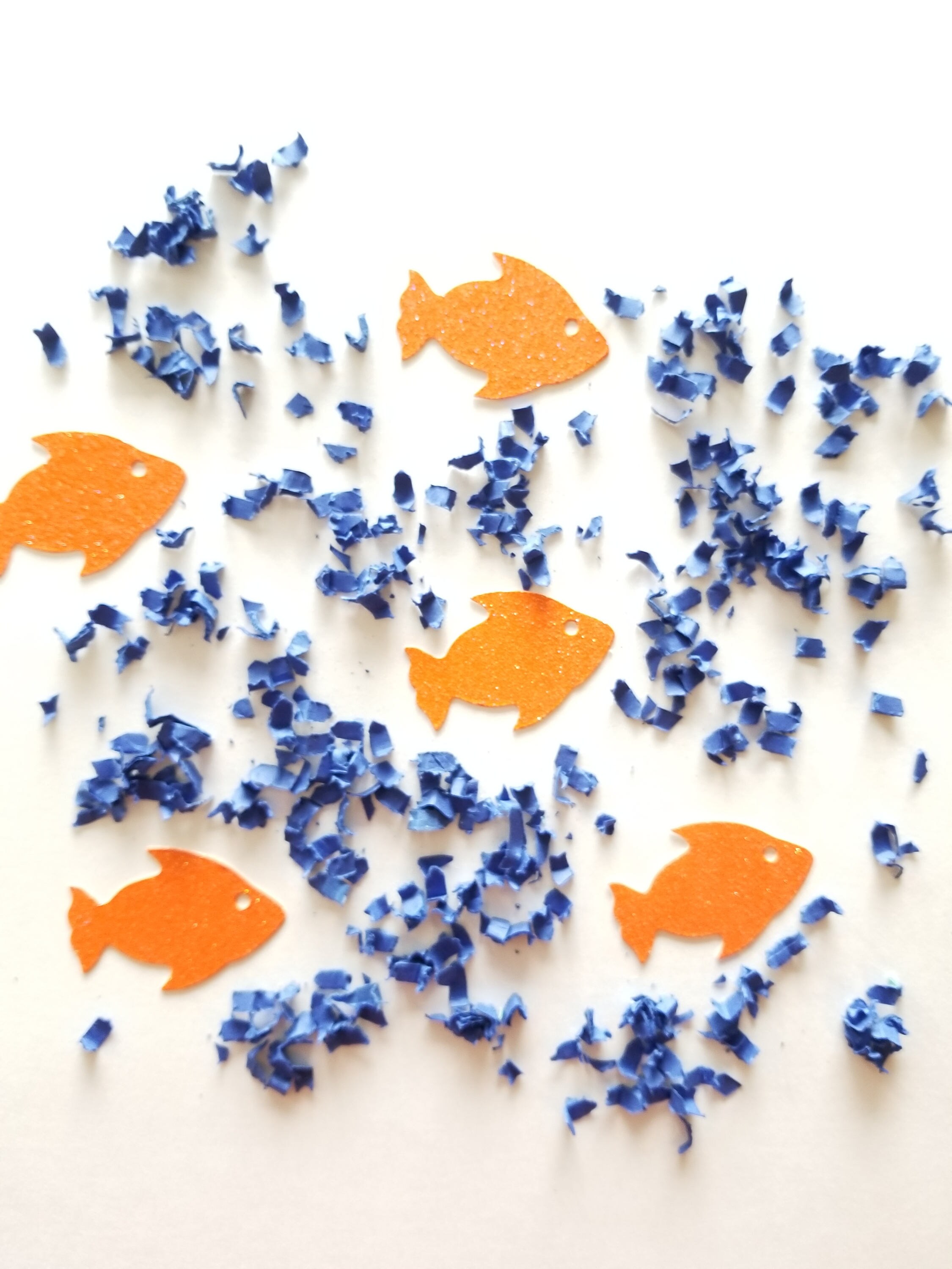 Ocean Confetti Hawaiian Party Decorations Fish Confetti | Etsy